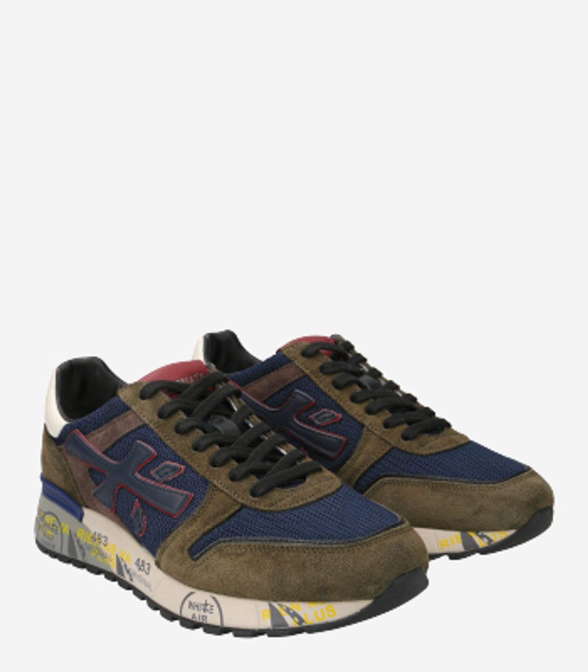 Premiata MICK 5893 Sneakers in green combined buy online