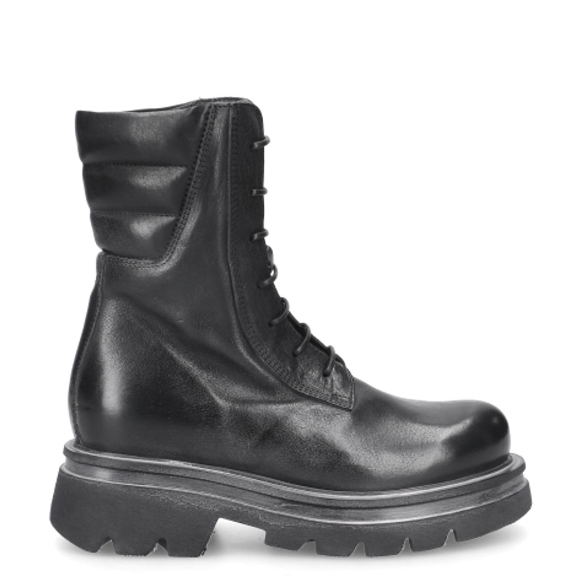 Moma 76403B_CU Nero Lace-up boots in black buy online