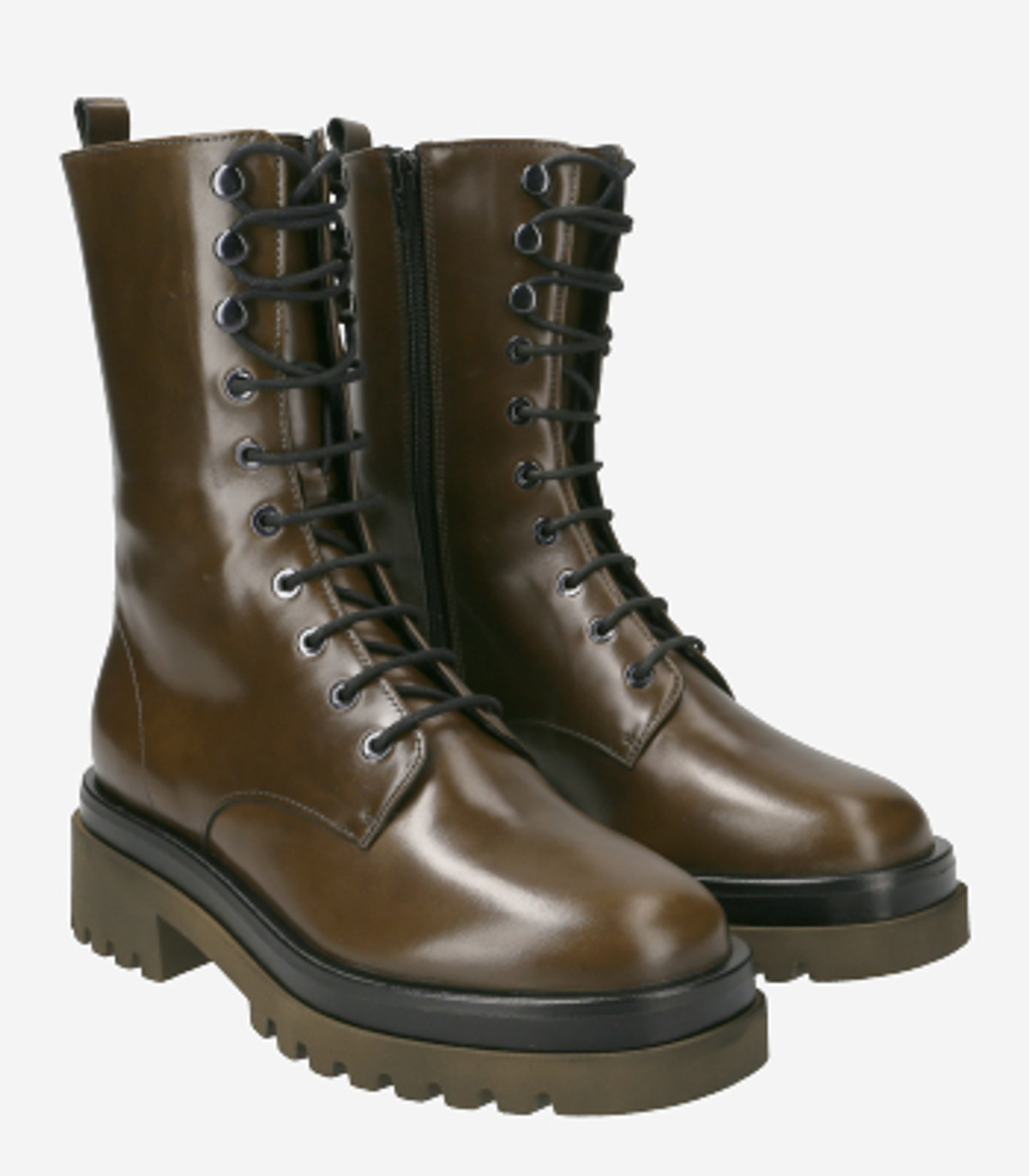 Homers 20276R GOLVA Lace-up boots in green buy online