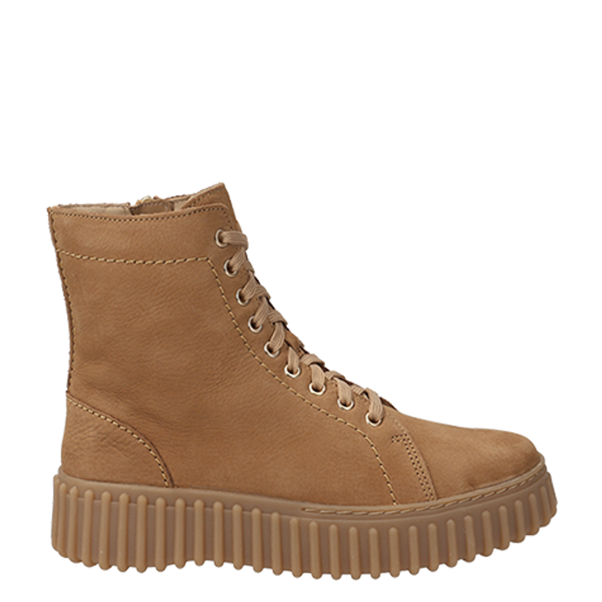 Clarks Torhill Rise Light Tan Nubuck 26171067 4 Ankle Boots in brown ...