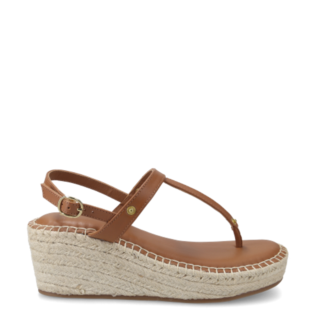 Hey Marly HM05-23CO WEDGE BAST MID COGNAC Sandaletts in brown buy online