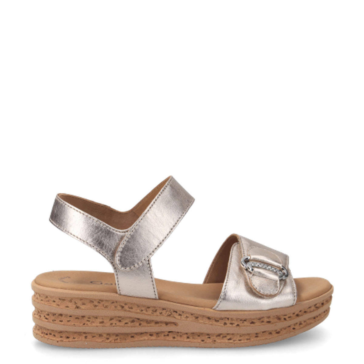 Gabor 44.554.62 Sandaletts in powder/ champagne/ metallic buy online