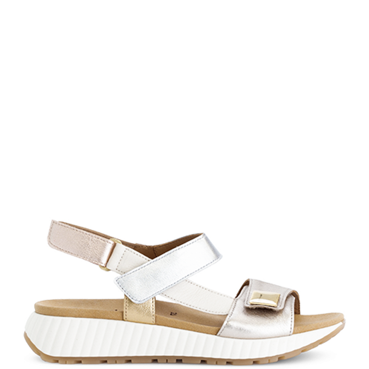 Gabor 4.582.62_6 Sandaletts in beige, metallic buy online