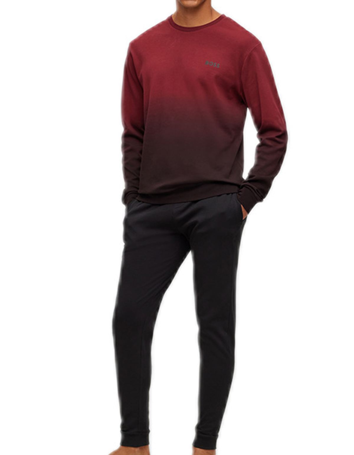 Boss RELAX LONG SET Homewear in black buy online