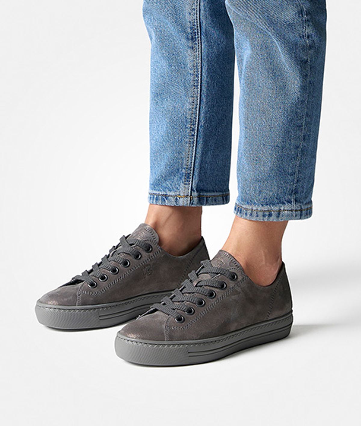 Paul Green 4704-776 Sneakers in gray, metallic buy online