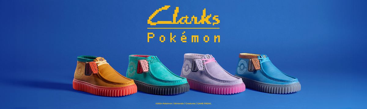 Clarks Torhill x Pokémon Kollektion